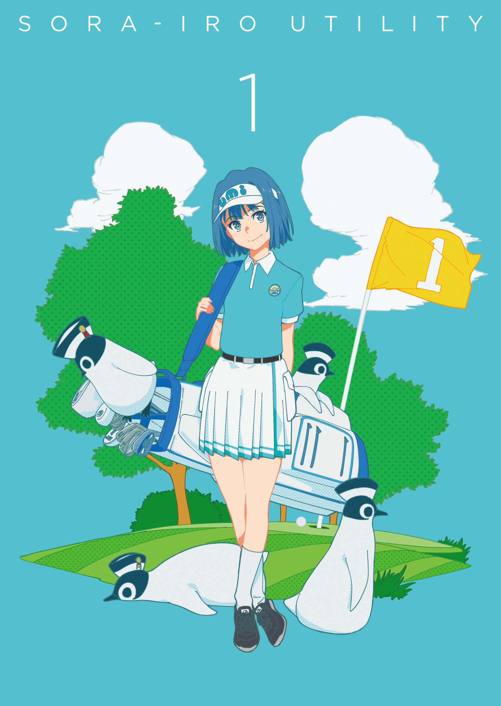 Sorairo Utility Aoba Minami Disc Cover Penguin Tagme Uniform 1215242 sorairo-utility-aoba-minami-disc-cover-penguin-tagme-uniform-1215242